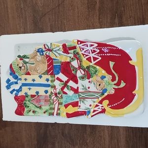 Fitz and Floyd | Holiday | Fitz And Floyd Candy Cane Santa Elongated ...